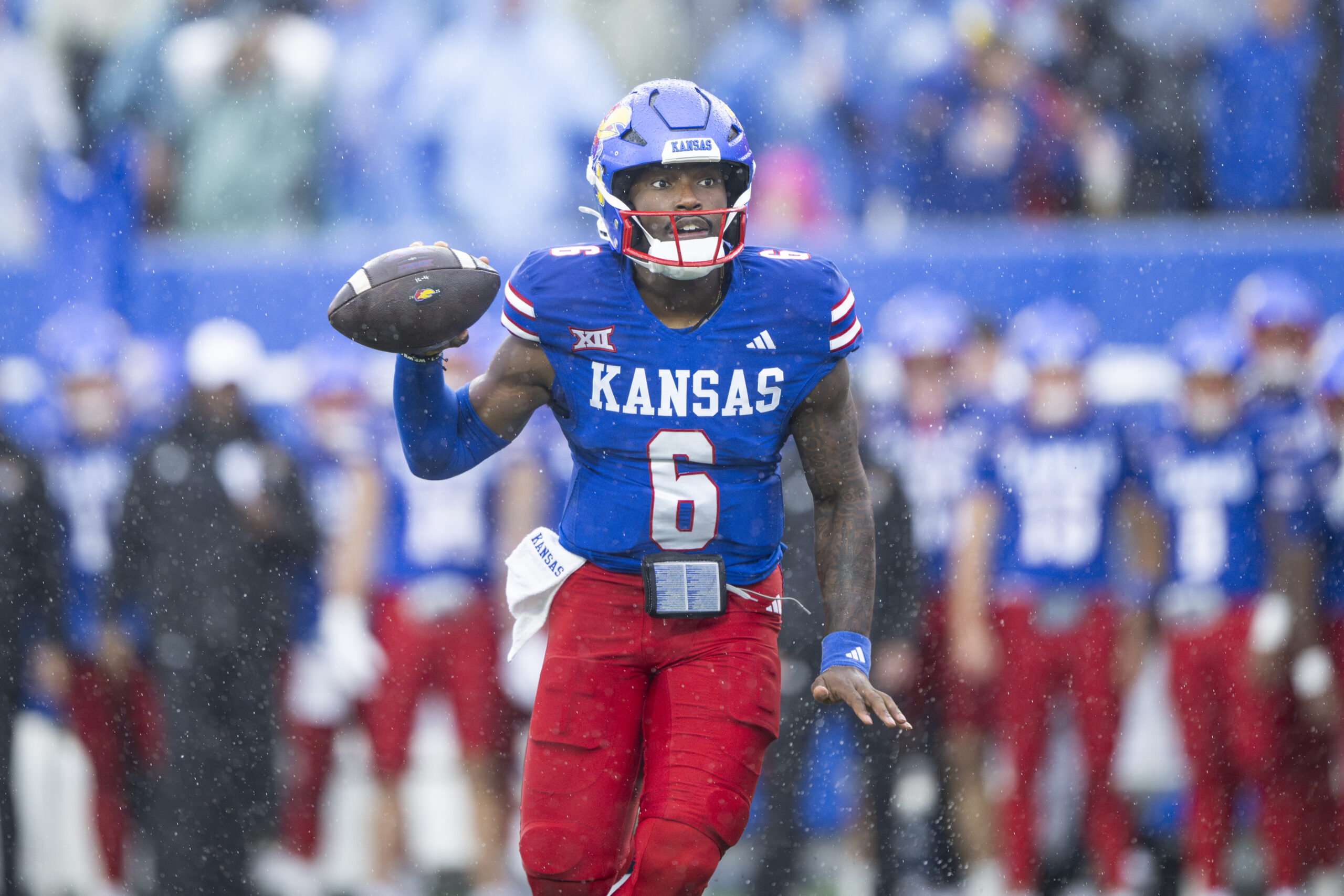 Kansas quarterback Daniels takes the blame for Jayhawks’ stagnant ...
